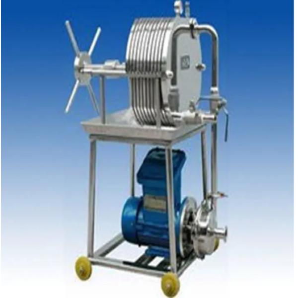 Quality 304 Stainless Steel Filter Press Sewage Treatment Soy Sauce 0.75kw for sale