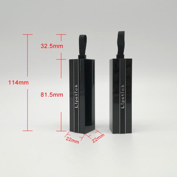 Quality Offset Black Lipstick Container 30g for sale