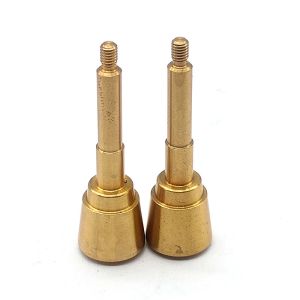 Quality Brass Precision CNC Turning Parts Gold Industrial CNC Turned Components Metal for sale