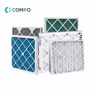 Quality MERV 8 Pleated HVAC Hepa Filters Synthetic Fiber G4 Primary Air Filter for sale