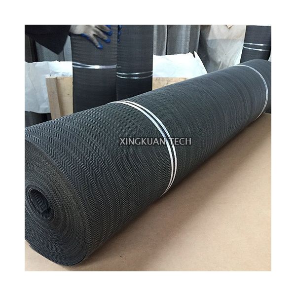 Quality Black Woven Wire Mesh Cloth For Rubber  Plastic Industry  40 Mesh 60 Mesh 80 Mesh for sale