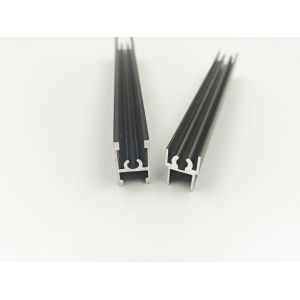 Quality OEM Kitchen Cabinet Aluminium Profile For Sliding Wardrobe Doors for sale