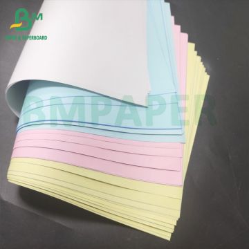 Quality Large Sheet and Rolls Carbonless NCR Paper Multi Colors For Invoices Receipts for sale