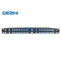 Quality LC UPC 8CH 100Ghz DWDM Mux Demux 4slot Rack Chassis for sale