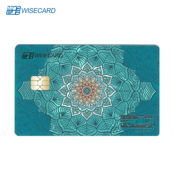 Quality CR80 Metal Credit Card With Chip Magstripe Fingerprint Access Control for sale