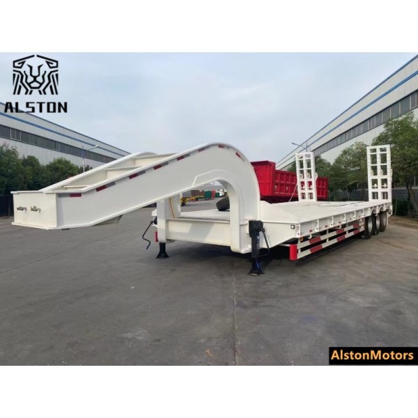 Quality 3 Axle Gooseneck Lowbed Trailer for Cameroon – Factory Price for sale