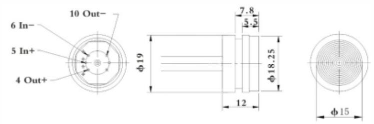 Hengtong Absolute Gauge Piezoresistive Air Gas Pressure Sensor with Welded Fittings Ht19