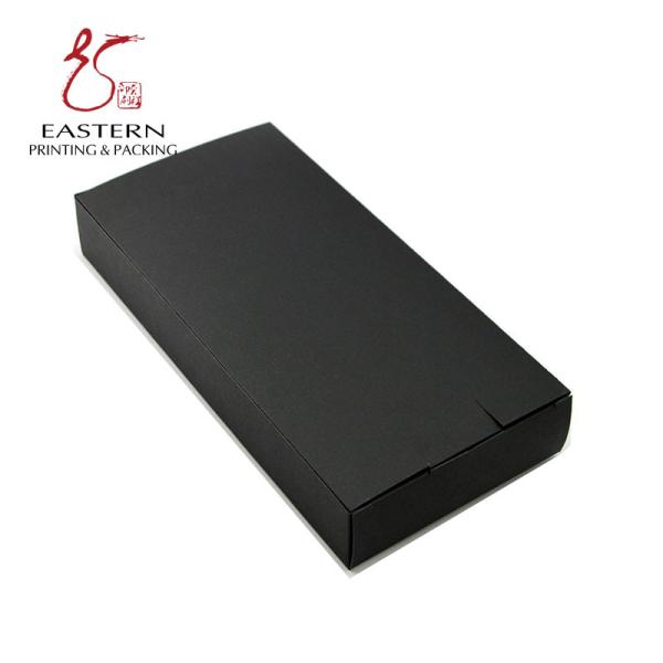 Quality 350gsm Black Paperboard Packaging Box for sale