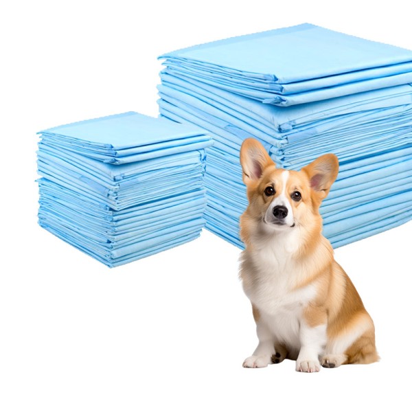 Quality Disposable Puppy Pads Quick And High Absorbency Fluorescent Agent Free for sale