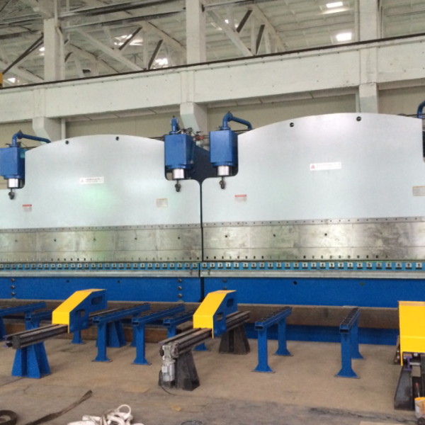 Quality 320T×6000mm CNC Tandem Hydraulic Press Brake, DELEM DA53T Controlled for sale