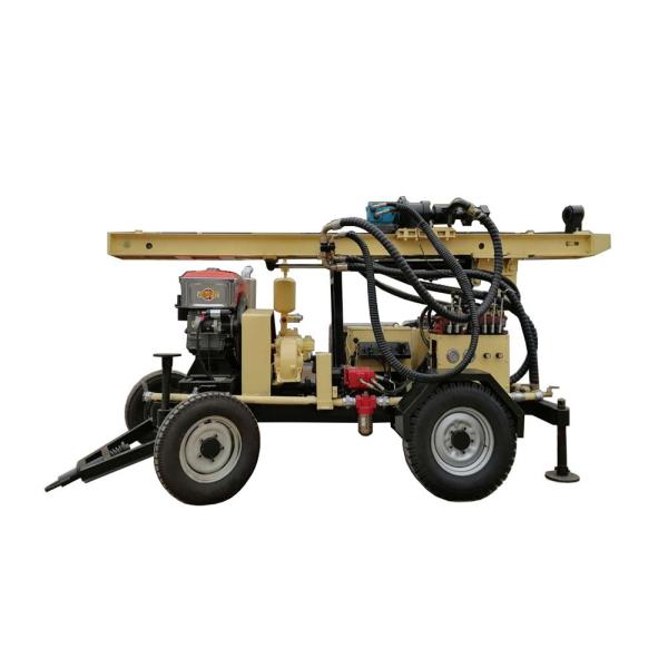 Quality 110m Borehole Rock Drilling Rig Equipment For Water Well for sale