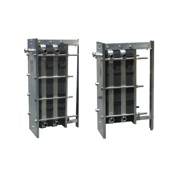 Quality Highly Efficient Plate Heat Exchanger , Stainless Steel Heat Exchanger Easy for sale