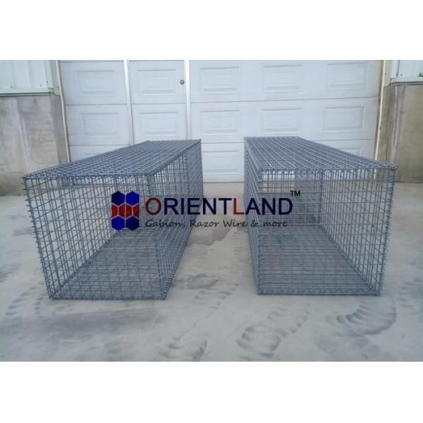 Quality Rock Wall Welded Mesh Gabions , Wire Steel Mesh Wire Baskets Retaining Wall for sale