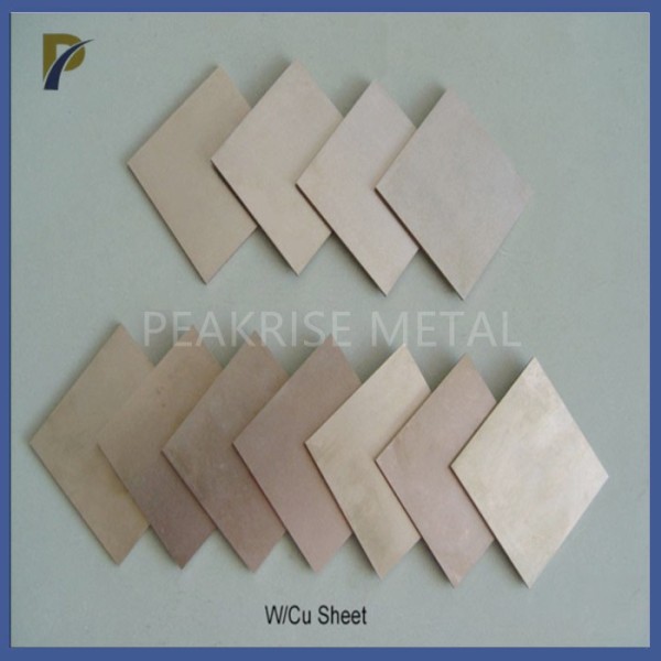Quality 90%W Tungsten Copper Tablets Alloy Sheet Resistance Welding Electrode Material 1mm Thickness Resistance Welding Copper for sale