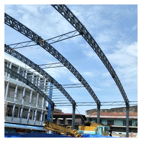 Quality Steel Structural Prefabrication Construction Basketball Court In Philippines for sale