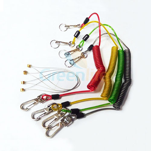 Quality Reinforced Plastic Coil Lanyard for sale
