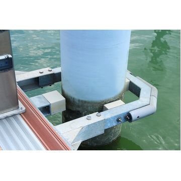 Quality Aluminium Pile Guide Dock Pile anchoring system Customers' Requirments for sale