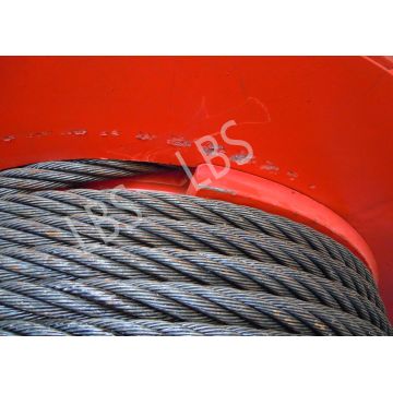 Quality Three Layers Spooling Winch Drums with LBS Grooving for Lifting for sale