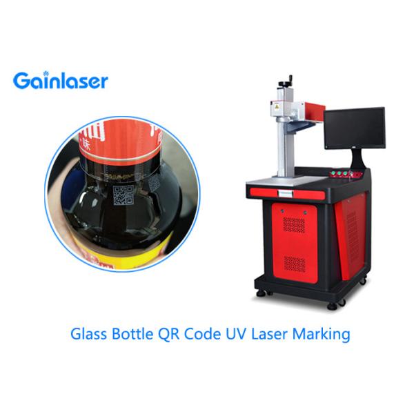 Quality 5 Watt 355nm Glass Laser Marking Machine For Text for sale