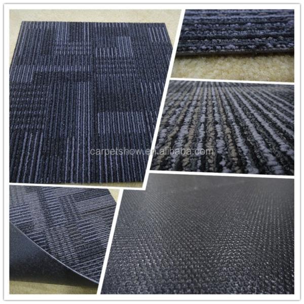 Quality Multi-Level Construction Modern Style Gray Carpet Tile for Theatre Performance for sale