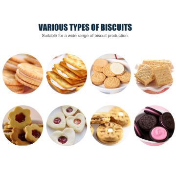 Quality Cracker Sandwich Biscuit Manufacturing Machine , Automatic Cookie Making Machine for sale