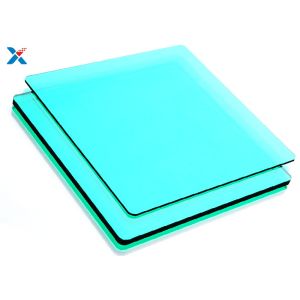 Quality 2mm Blue Polycarbonate Roof Panels PC Plastic Greenhouse Sheets for sale