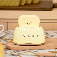 Quality USB Toast Cartoon LED Night Light Kawaii Bread Table Lamp With Timer Home Decor for sale