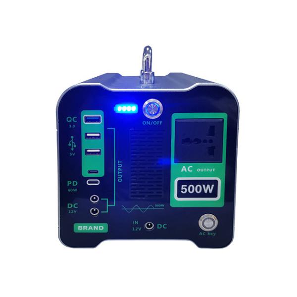 Quality 500W Travel Portable Power Plant Emergency Battery Stable Lightweight for sale
