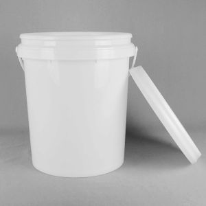 Quality 19L Plastic Food Packaging Bucket with Lid for sale