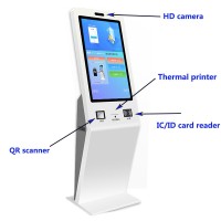 Quality Hunghui 32inch Restaurant Touch Screen Kiosk / Food Ordering Payment Kiosk for sale