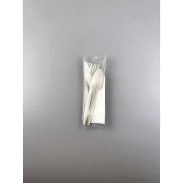 Quality Plastic Cutlery Spoon Biodegradable and Disposable Packed in OPP Bag for for sale