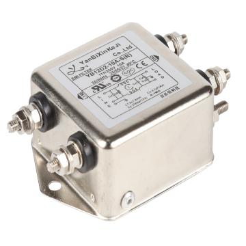Quality 10A 2.5KW AC Power Noise Filter YB12D2 Single Phase EMI Filter For Home for sale