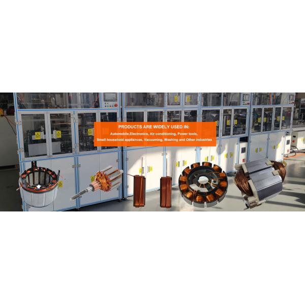 Quality How to produce BLDC Motor Straight Lamination Stator Stack with Needle Winding for sale