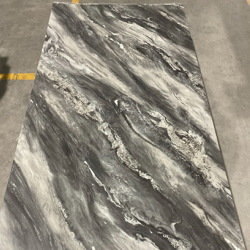 Quality Easy Installation Stone Pattern Pvc Uv Marble Flexible Sheet Plastic Wall Panel for sale