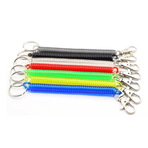 Quality 1 Meter Expanding Sprial Coil Key Chains for sale