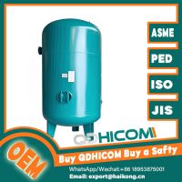 Quality Carbon Steel Vertical Receiver Tank 0.6m3 Capacity Air Compressor Buffer Tank for sale