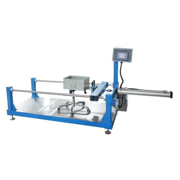 Quality Office Chair Caster Durability Tester Lab Furniture Test Machines with Single Phase 900W for sale