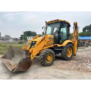 Quality Used Backhoe Loader JCB 3CX With 4.4L Engine And 4240mm Digging Depth for sale