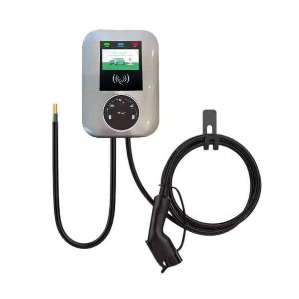 Quality 11kw TYPE1 TYPE2 GBT AC EV Charging Station Wall Mounted 16A 32A DC Output for sale