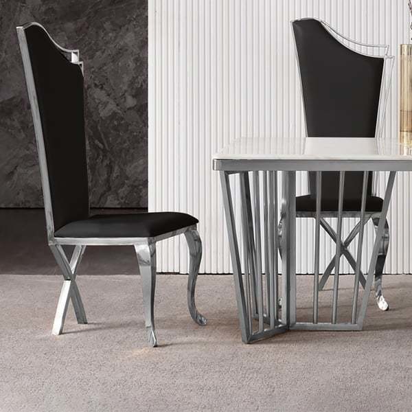 Quality Customized Onyx Marble Dining Table Marble Stone Steel Frame Office Chair for sale