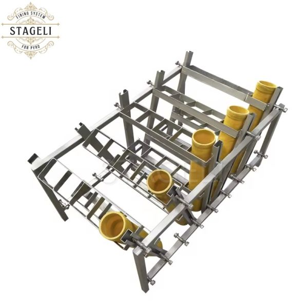 Quality Aluminum Rocket / Missile Firework Iron Racks Customizable for sale