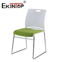 China Commercial Folding Chair With Writing Table For Conference Meeting factory