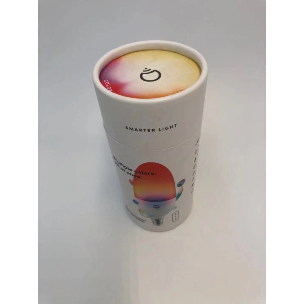 Quality UV Varnish Paper Tube Packaging 180GSM Kraft Paper Cylinder Containers for sale
