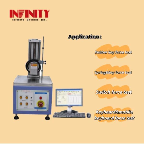 Quality Precision Testing with Servo Control Keystroke Tester 0.01gf Min. Load Display for sale