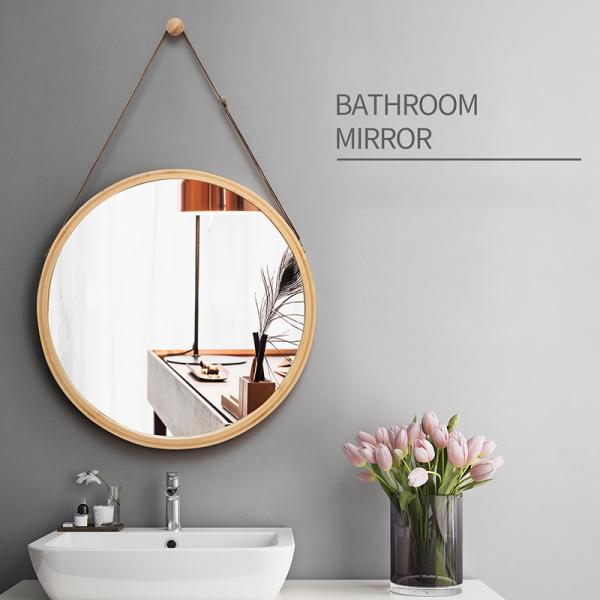 Quality Modern Phyllostachys pubescens Mirror Biophilic Home Decoration Nordic Style for sale