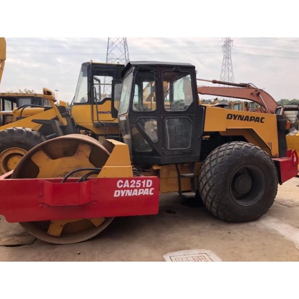 Quality Dynapac Ca301 Ca251 Ca602 Double Drum Roller Used Compactor Roller For Road for sale
