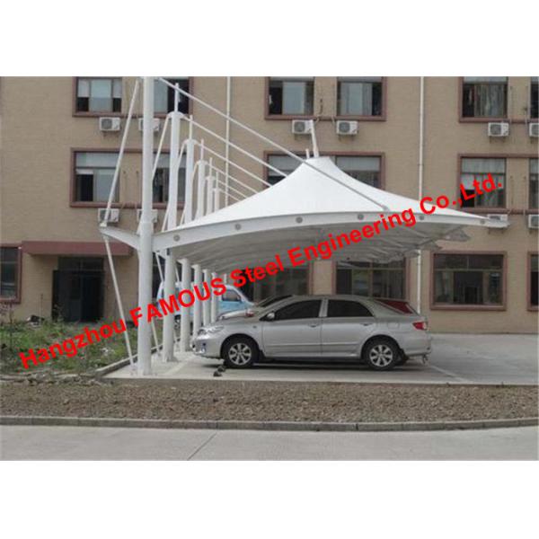Quality America US Standard Certified Membrane Structural Car Parking Carport for sale