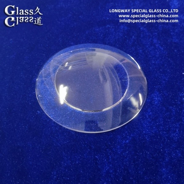 Quality Heat-Shock Resistant Pyrex Glass Lens For Spotlight And Diffusing Lighting for sale
