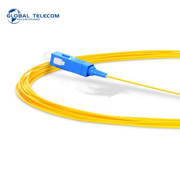 Quality Indoor 1M LC UPC Pigtail 0.9mm RoHS Ce Certification For FTTH for sale
