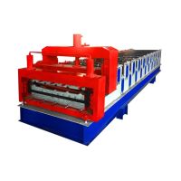 Quality Plc Hydraulic Type Chain Drive Corrugated Roll Forming Machine for sale